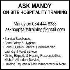 Ask Mandy On-Site Hospitality Training | Hello Plett